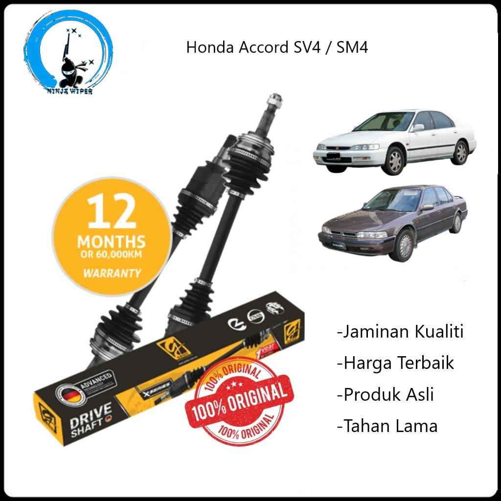 Original Gaido Drive Shaft - Honda Accord SV4 SM4 Auto / Manual ...