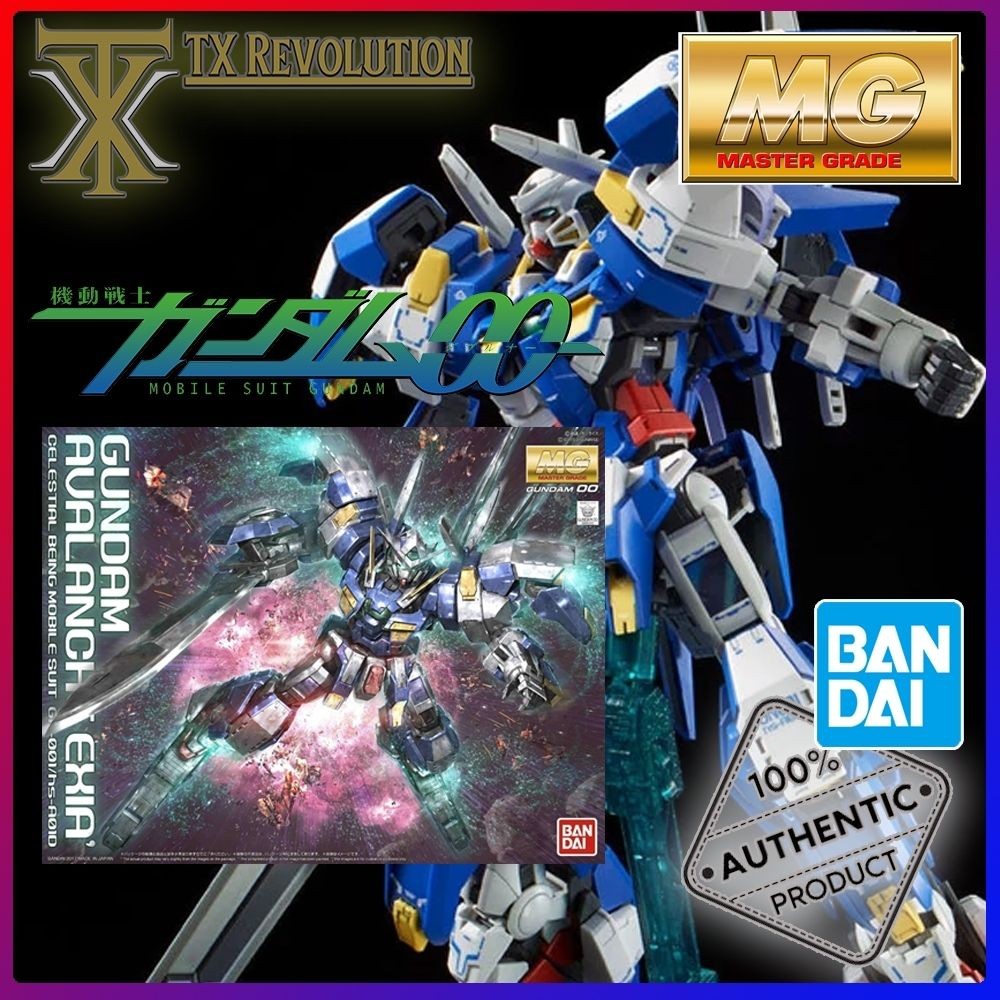 MG 1/100 GUNDAM AVALANCHE EXIA DASH oo 00 master | Shopee Malaysia