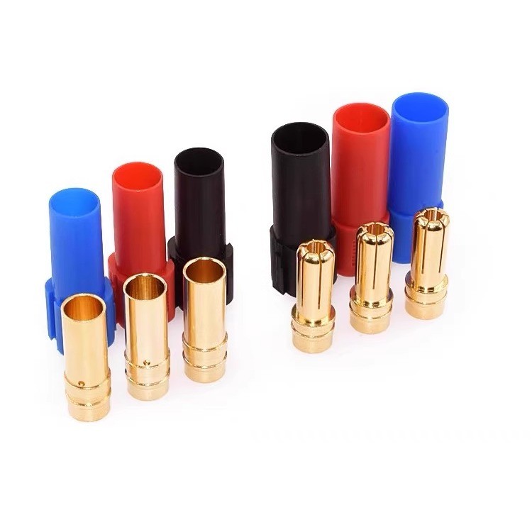 Xt150 High Current Male Female Head with Sheath 6mm Banana Test Plug ...