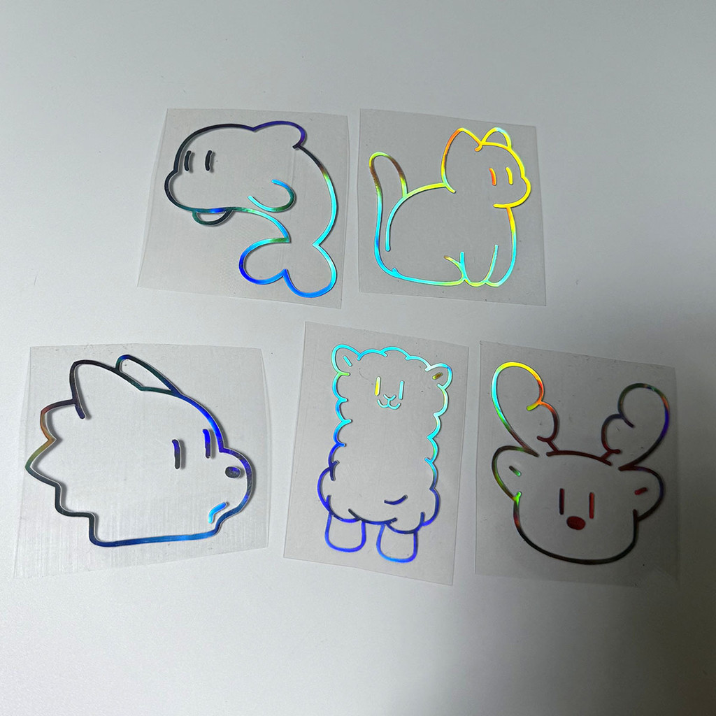 kpop idol PLAVE Laser Colorful Stickers | Shopee Malaysia