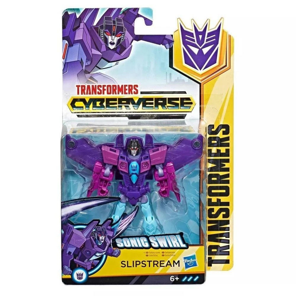 Transformers Cyberverse Warrior Class Slipstream Action Figure | Shopee ...