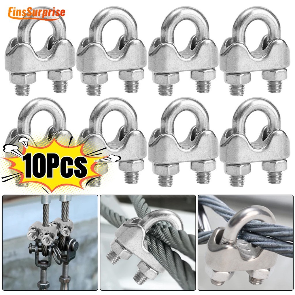 Removable U-shaped Cable Fastening Clip - Stainless Steel M3/M5 ...