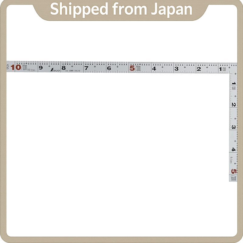 Shinwa Sokutei Flexible Ruler - Silver Variations with Dual Scales for ...