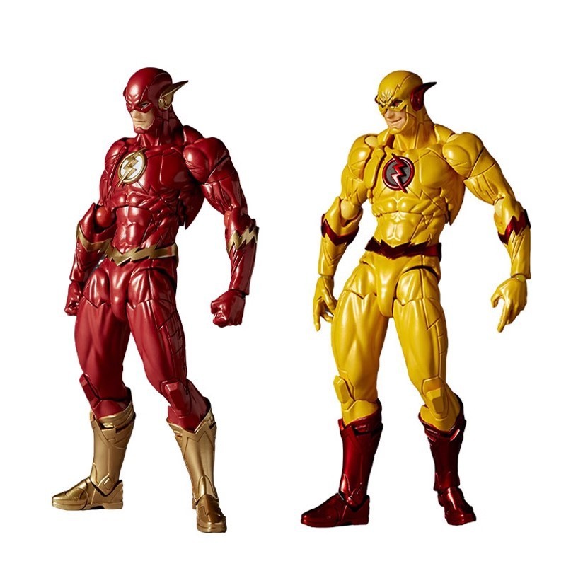 DC Superhero Revoltech Flash Yamaguchi Style Revolver Tech Series ...