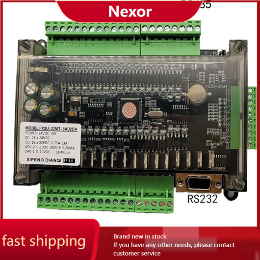 Nexor plc Industrial Control Board Controller FX3U-14MR-14MT-24MT-24MR ...