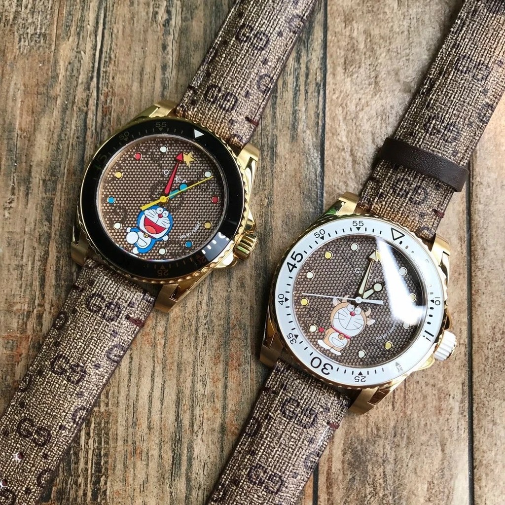 Gucci Doraemon Series Couple Watch Men's Watch Women's Watch Men's ...