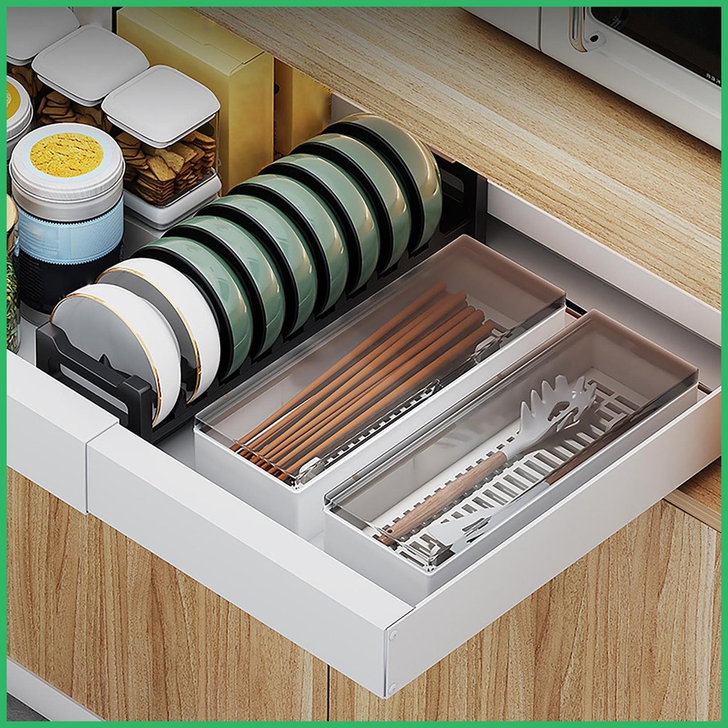 Slide Out Drawers for Kitchen Cabinets Expandable Cabinet Organizer ...