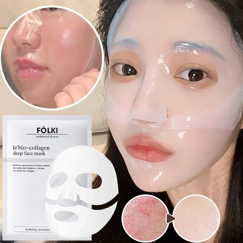 Face Mask - Skin Care - Peel Off Mask - Split Type Absorbable Deep Mask ...