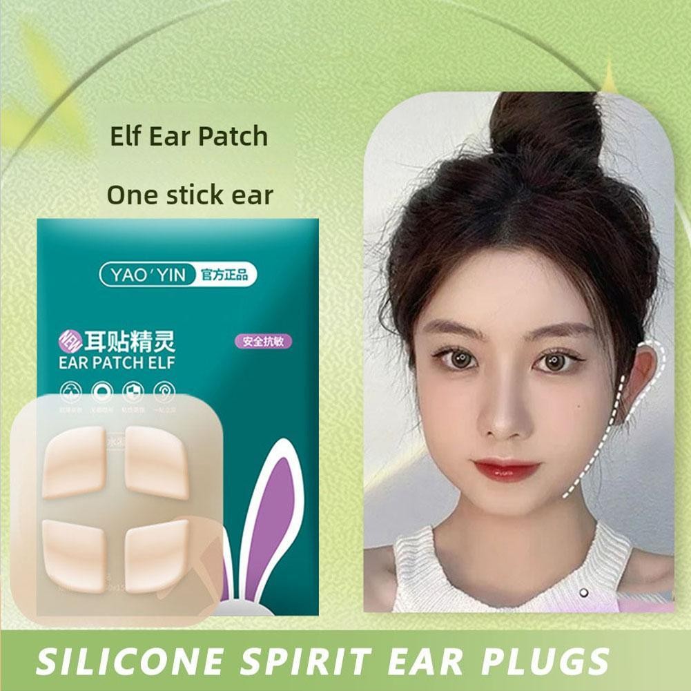 4pcs Elf Ear Patch Lnternet Celebrity Elf Ear Patch Shows Invisible Ear ...
