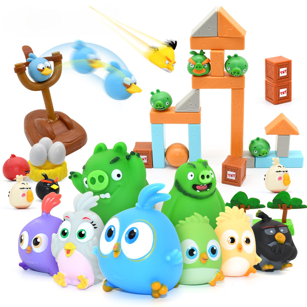 Building interactive scenes for children and boys, launching Angry ...