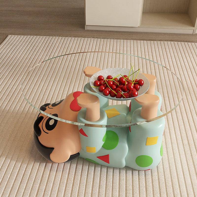 New Crayon Shin chan Tea Table Small Table Moveable Side Table Small ...