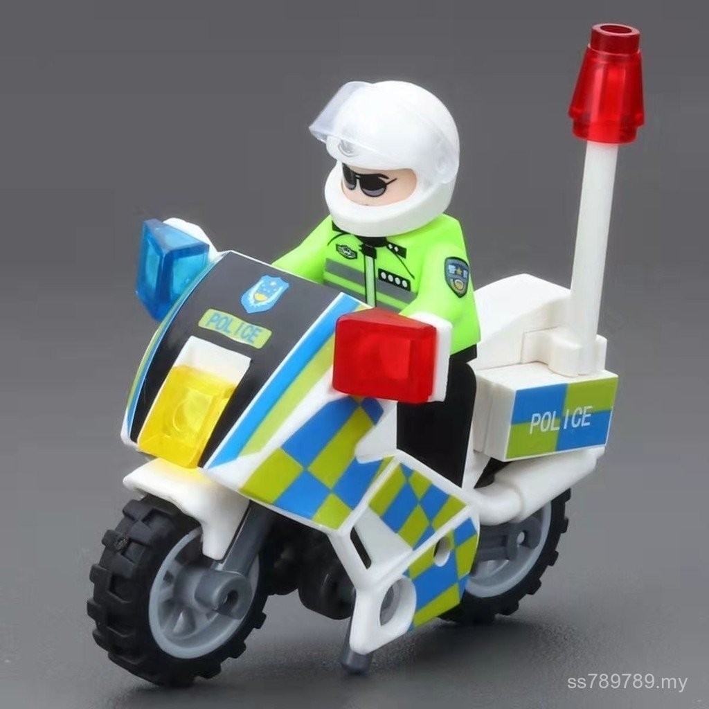 Compatible with Traffic SWAT Series Villain Minifigures Handcuffs ...