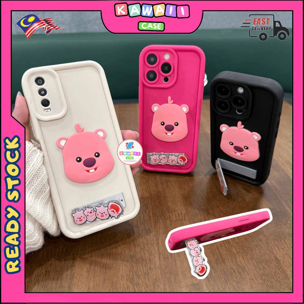 IPH 7 8 Se 2020 X Xs Xs Max 11 12 13 Pro Pro Max cute big head loopy ...
