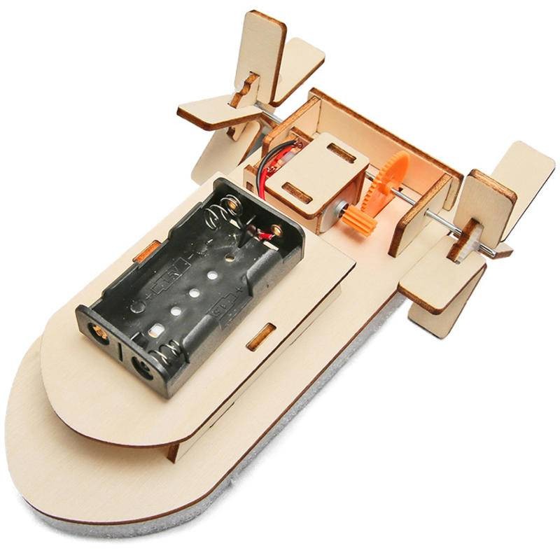 W&F toy STEM science toys for kids DIY Ming Ship STEAM Handmade Science ...