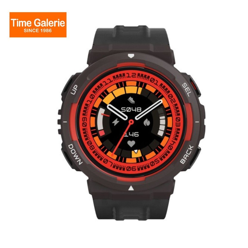 Amazfit Active Edge A2212 Lava Black Smartwatch Unisex Watch | Shopee ...