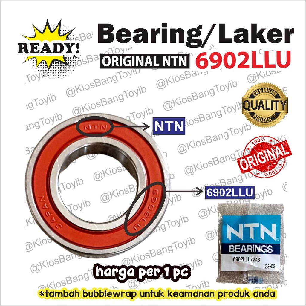 Honda Beat Scoopy Vario Genio PCX 6902 LLU Pulley Bearing (ORIGINAL NTN) | Shopee Malaysia
