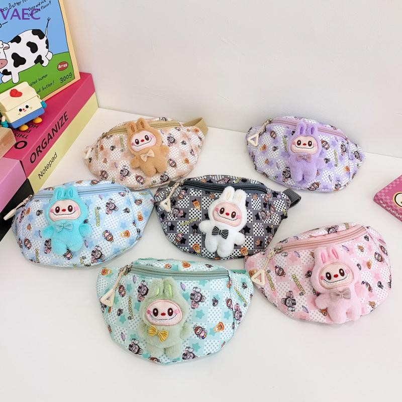 VAEC Kawaii Labubu Messenger Bag Children's Crossbody Bag Cartoon Cute ...