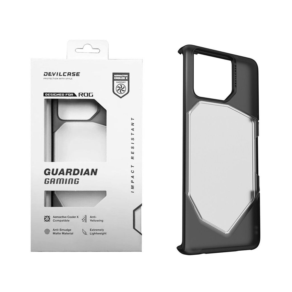 DEVILCASE Guardian Gaming Asus ROG Phone 9 / 9 Pro Case (For AeroActive Cooler X Pro), 90AI00S0 ...