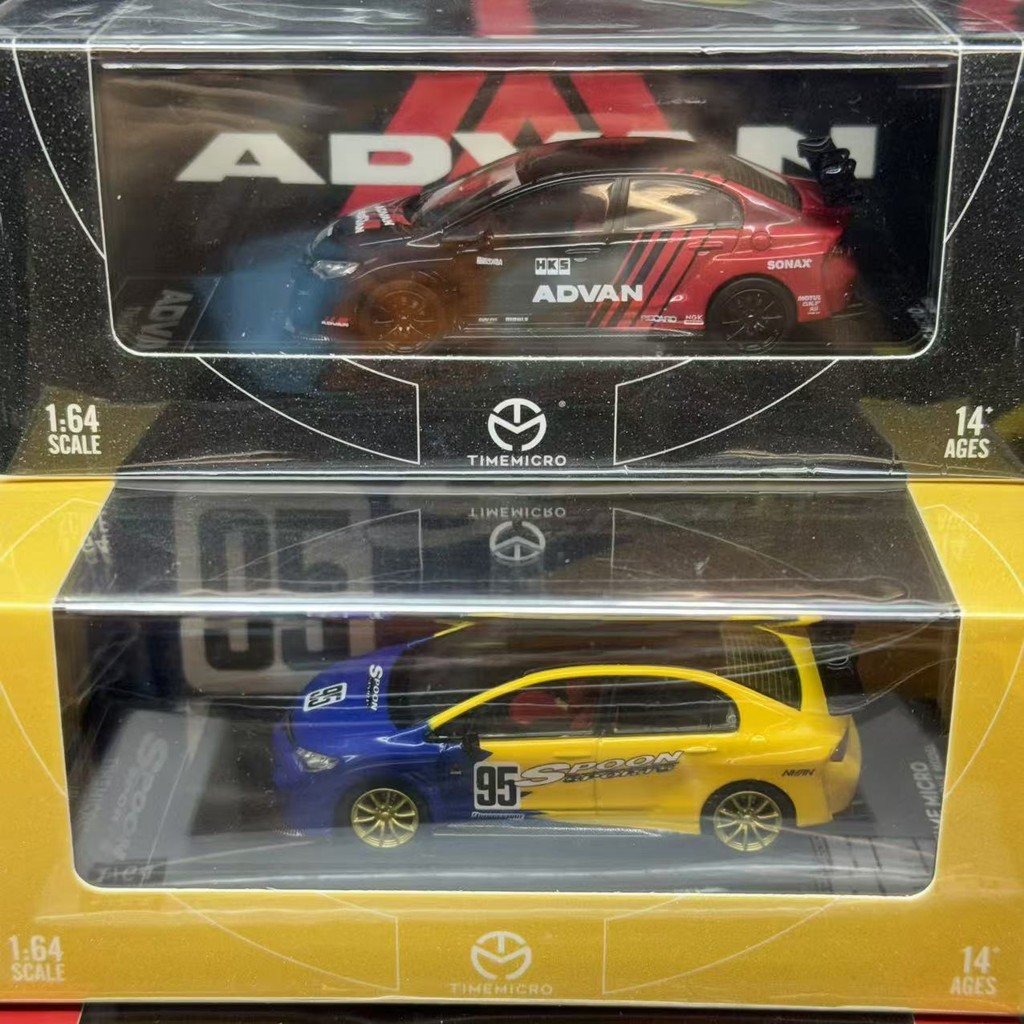 TIMEMICRO TM 1:64 本田 TYPE-R FD2 SPOON ADVAN 合金车模 | Shopee Malaysia