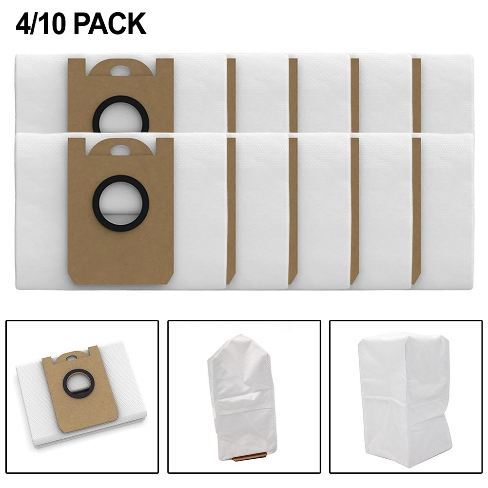 【EVER】4 Count Disposable Dust Bags Designed for BObsweep Dustin/For ...