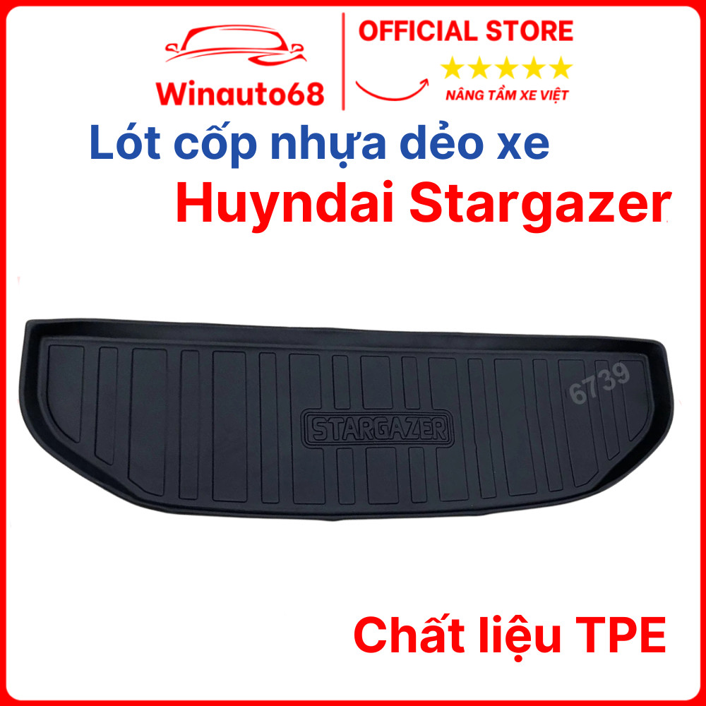 Flexible plastic trunk lining for Hyundai Stargazer 2022-2023-2024 ...