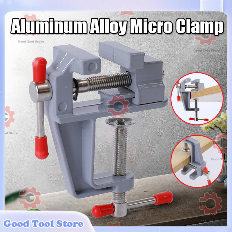 Heavy Duty Swivel Base Table Vise Clamp Portable Work Bench Vice for ...