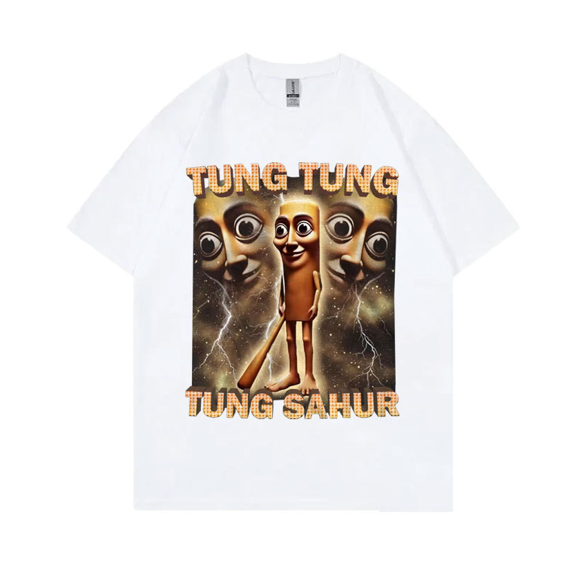 Brainrot tung tung tung Sahur Funny Baseball Bat Meme T-Shirt Men Wom ...