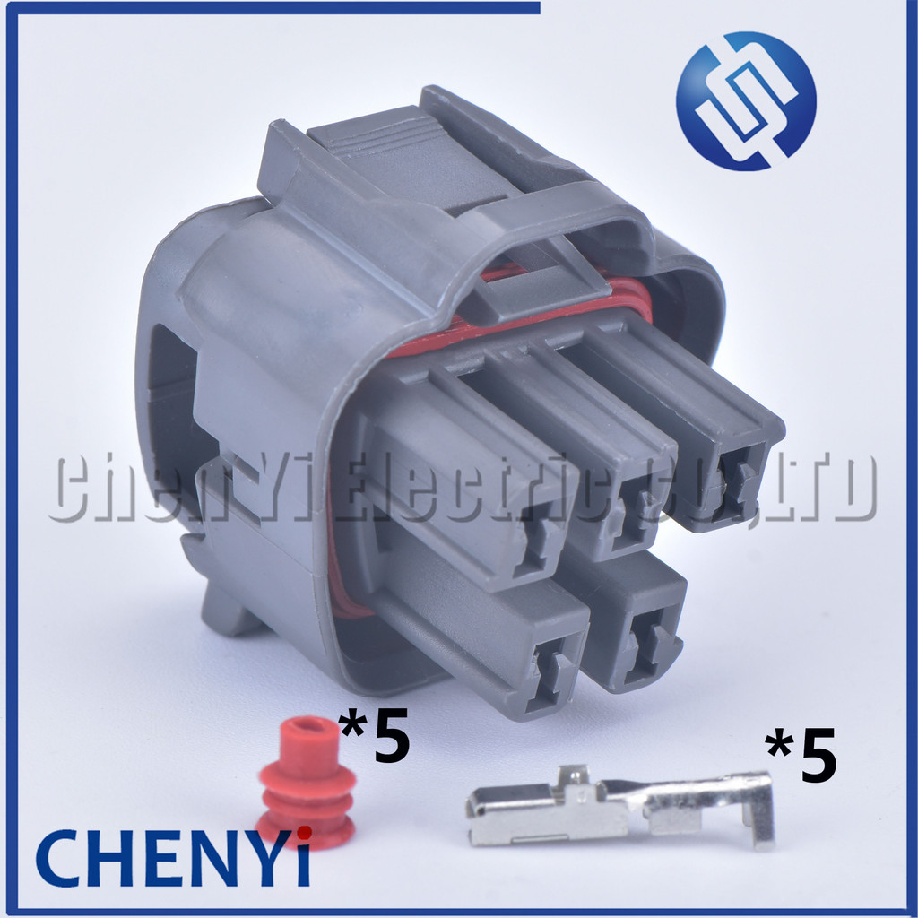 5 Pin MG641521-4 Auto Gasoline Oil Pump Assembly Plug Waterproof Socket ...