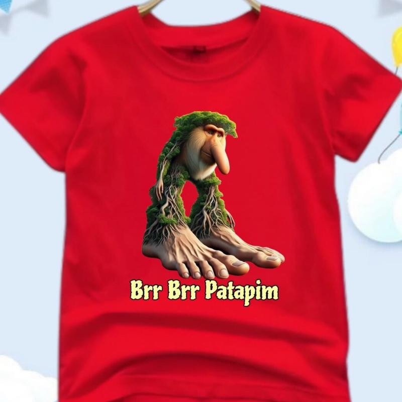 Anomali Brr Brr Patapim Children's T-Shirt (Ages 2-10 Years) | Shopee ...