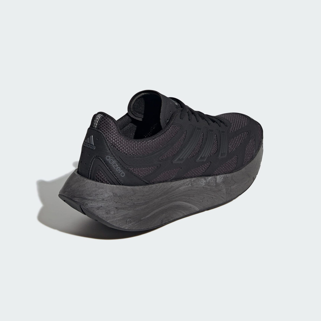 adidas Jogging Shoes Adizero Aruku Men's Black Thick-Soled Road Running ...
