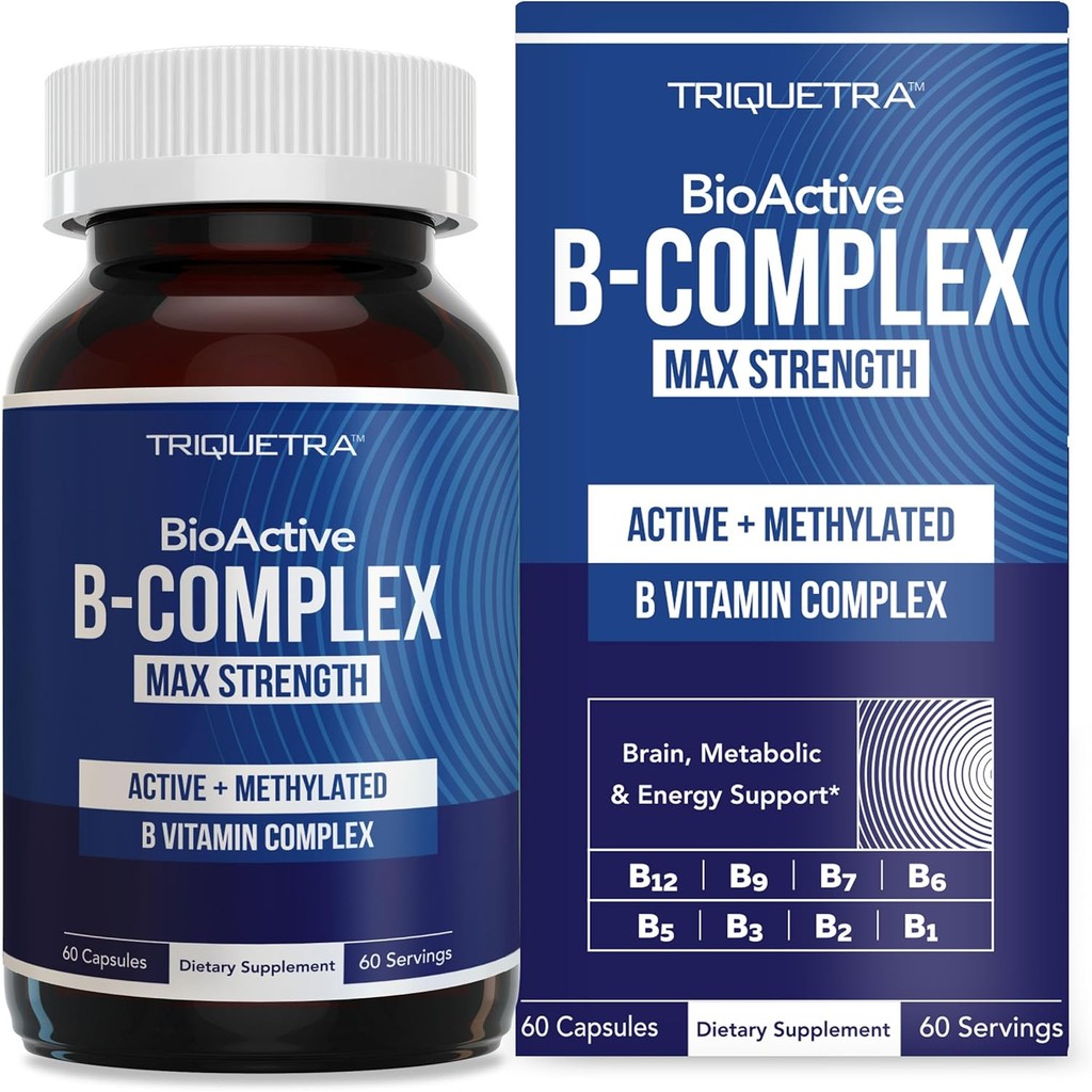 BioActive Vitamin B Complex-Bloodstream, Methylized B Complex-Contains ...