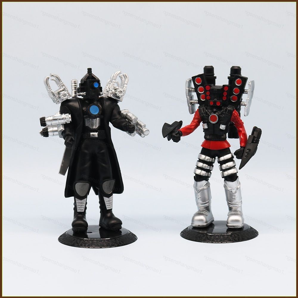 PS1 Skibidi Toilet Action Figure machine monitor man speakerman Model ...