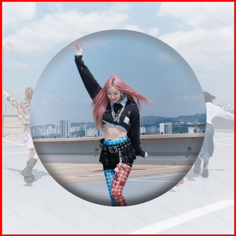 SQ1 MEOVV SOOIN Tinplate Badge Mirror Keychain 1st EP ALBUM MY EYES ...