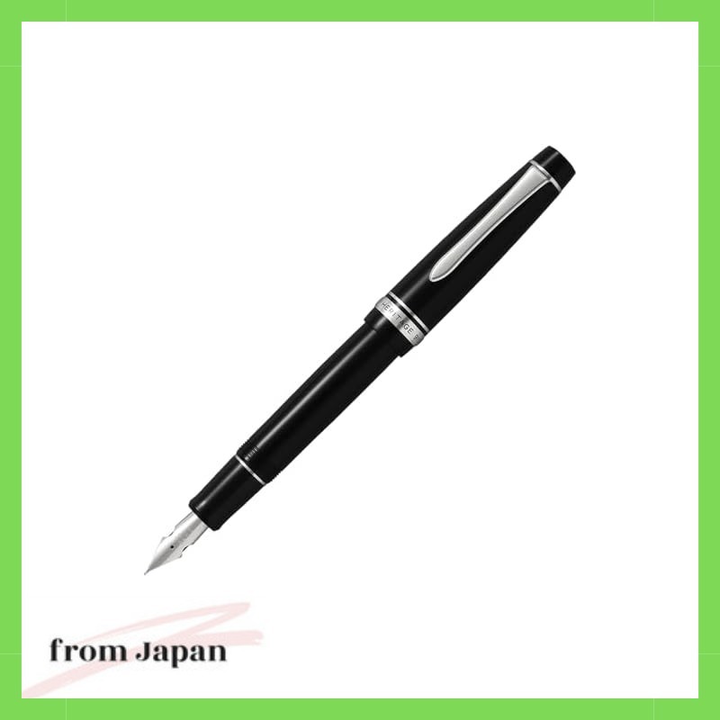 Pilot Fountain Pen Custom Heritage 912 FKVH-2MR-B-FA Black | Shopee ...