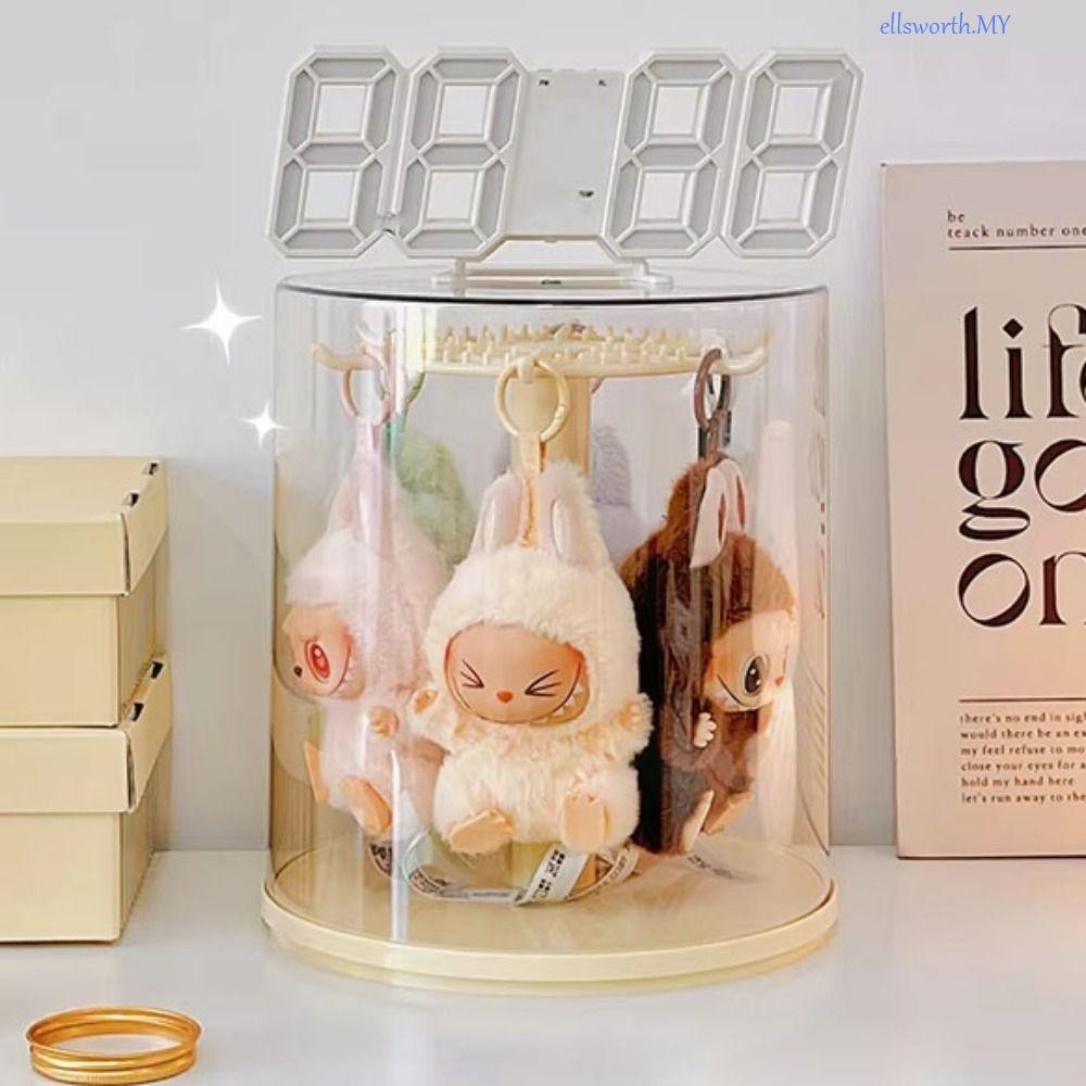 ELLSWORTH Labubu Pendant Display Box, Transparent Large Capacity ...