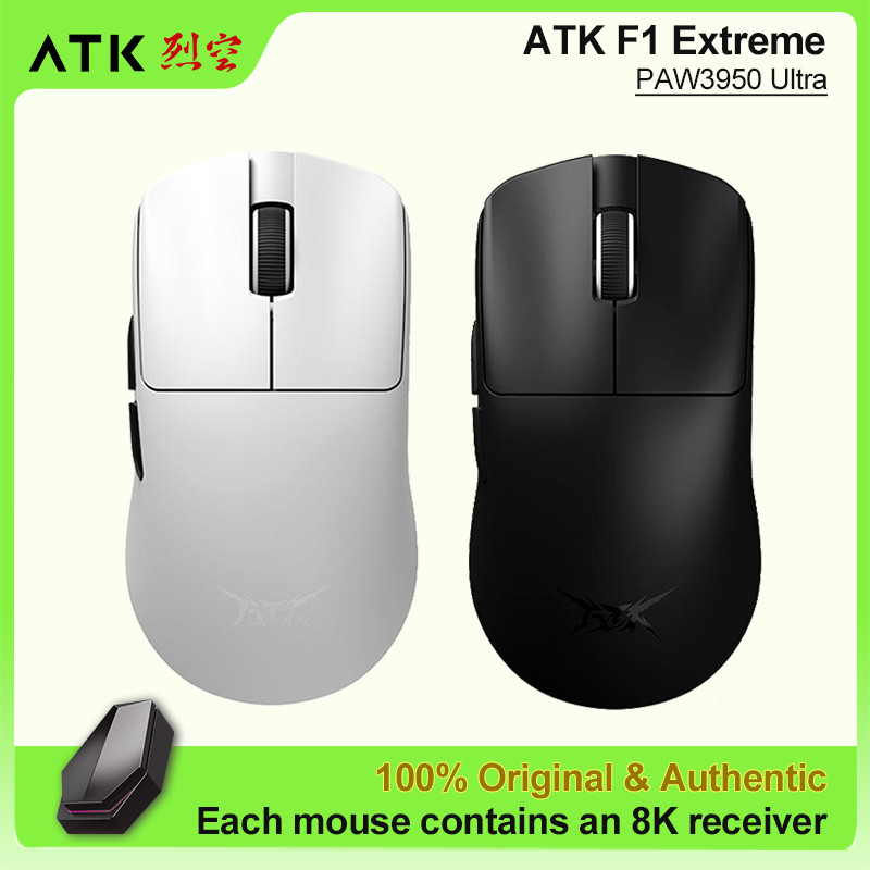 ATK BlazingSky F1 Pro/Pro Max/Extreme Wireless Gaming Mouse PAW3950 Ultra Dual-Mode 8000Hz 35g ...