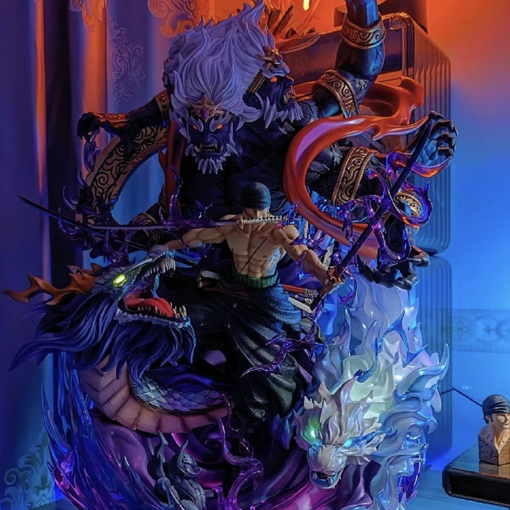 One Piece LX Sauron King of Hell Yan Mo's Hand-Made Model Statue Boys ...