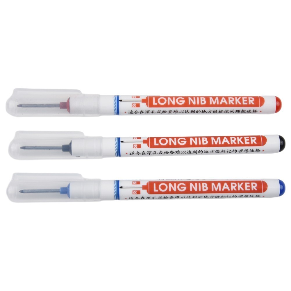 Multi-purpose Long Head Markers Deep Hole Marker Pen For Bathroom ...