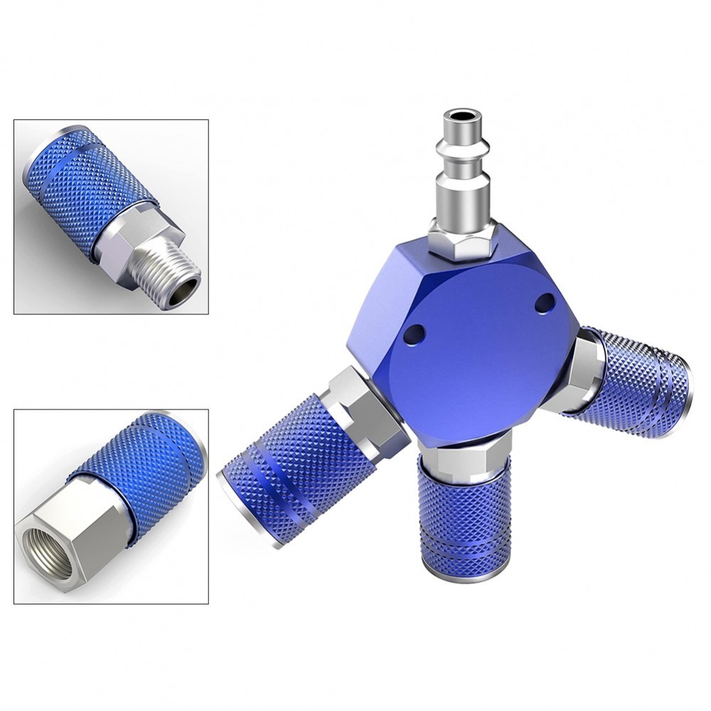 Air Compressor Hose Easy To Connect And Disconnect Heavy Duty DIY ...