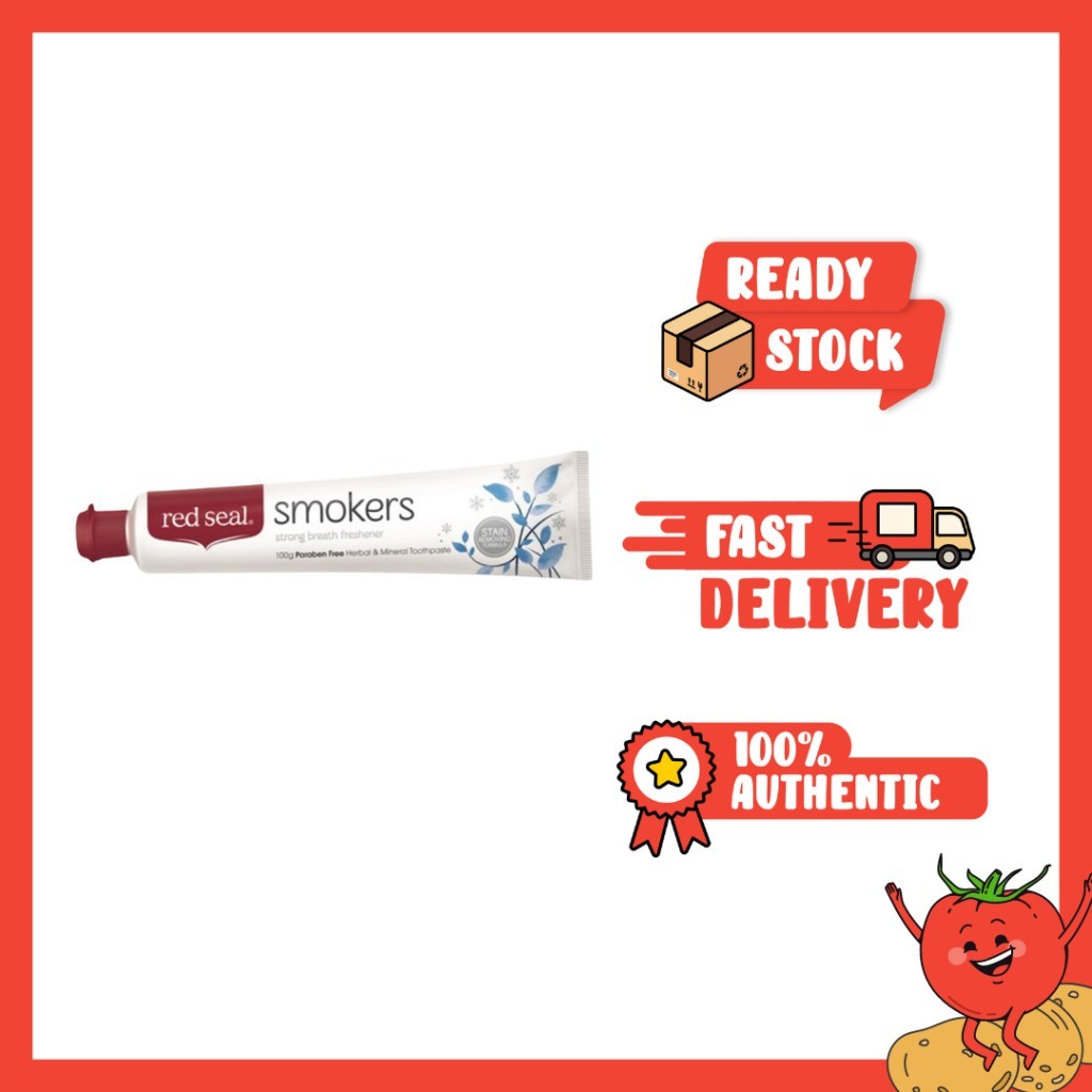 Red Seal Smokers Toothpaste (100g) | Shopee Malaysia