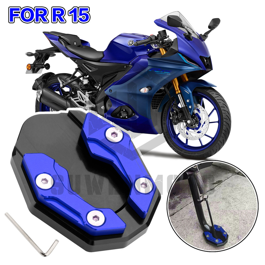 YAMAHA YZF-R15 R15 V3 2017 2018 2019 2020 Side Stand Shoe Flat ...