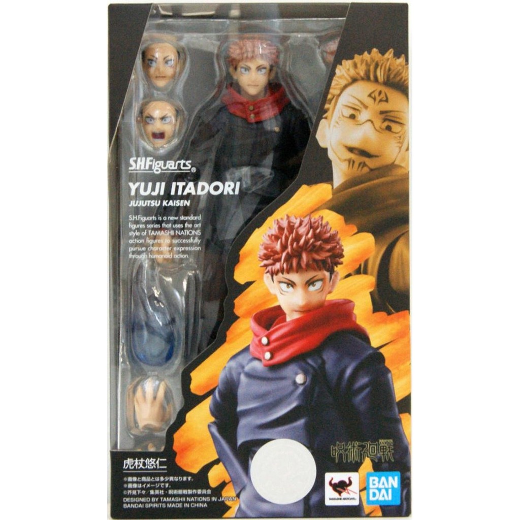 Shf Yuji Itadori Jujutsu Kaisen Bandai Action Figure Sandika.Rahmat3 ...