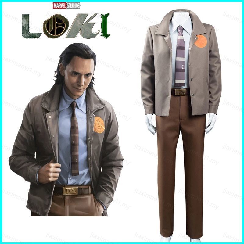 Jersey U.S. Drama LOKI Cosplay Costume Set Marvel Superhero The ...