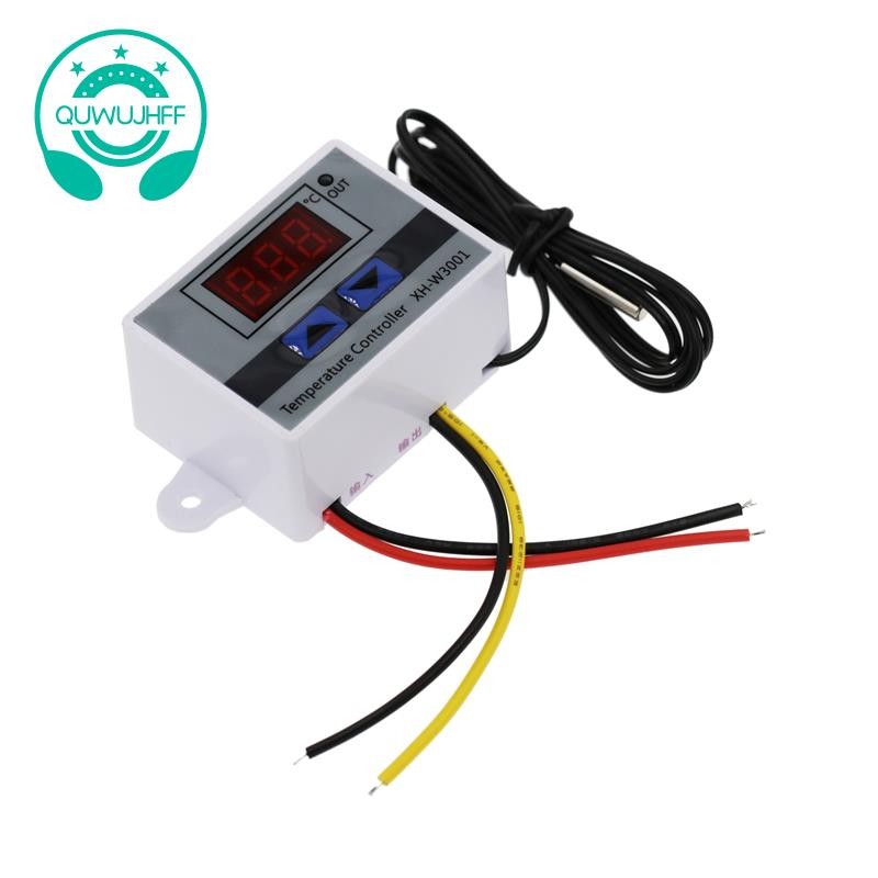 Digital Temperature Controller Display Thermostat Control Switch and ...