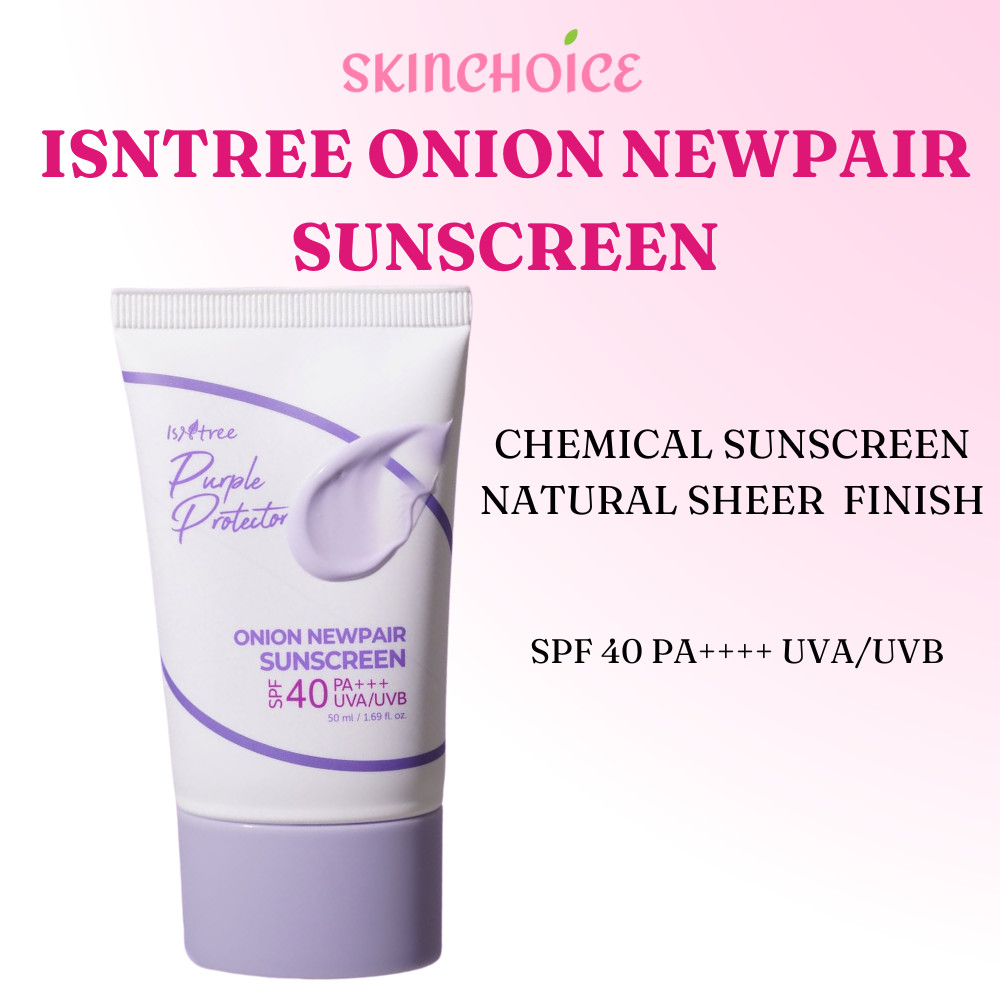 ISNTREE ONION NEWPAIR SUNSCREEN SPF 40 50ml | Shopee Malaysia