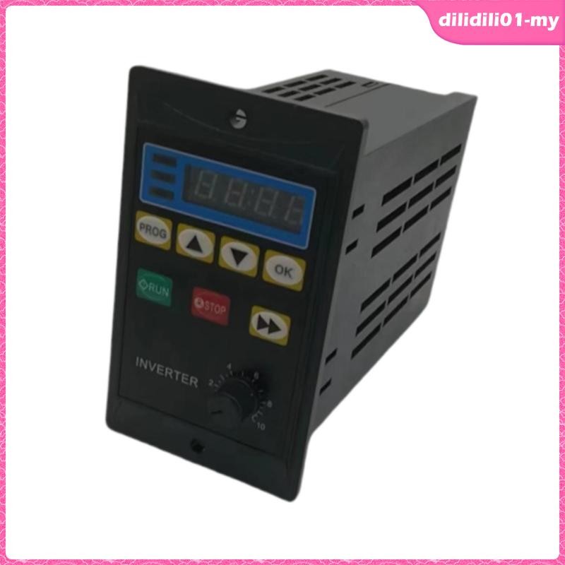 [DilidilidaMY] Frequency Converter 220V Digital Display Mini Variable Frequency Drive Controller ...