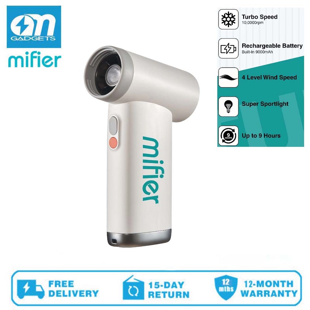 Mifier MF700 Ultra Turbo Mini Jet Fan Violent 4500mAh 10000 rpm ...