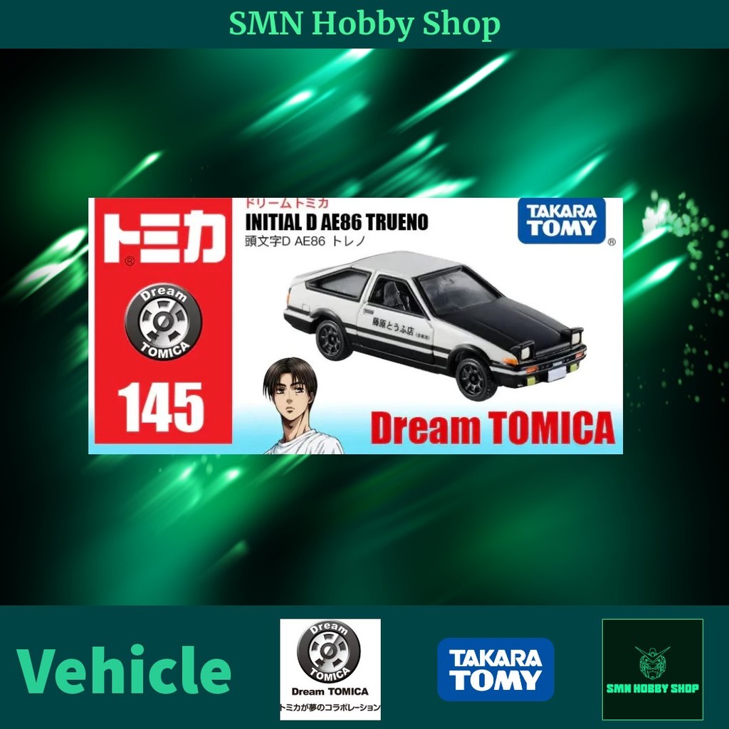 Vehicle Car Initial D AE86 Toreno Diecast [Dream Tomica] (Takara Tomy) | Shopee Malaysia