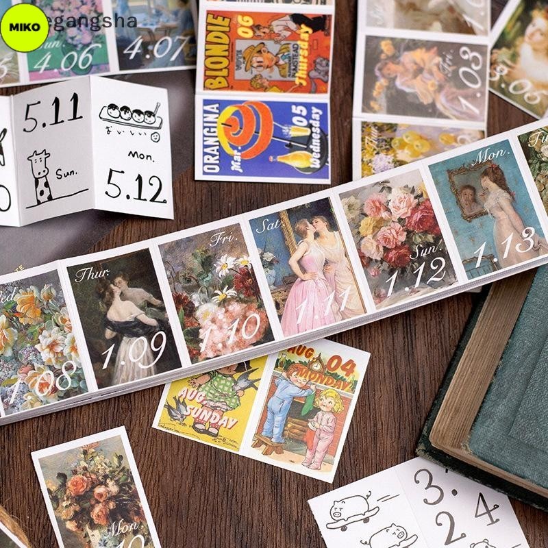 MS Journal 365 Pages Creative Sticky Tearable Calendar 2025 One Page A ...