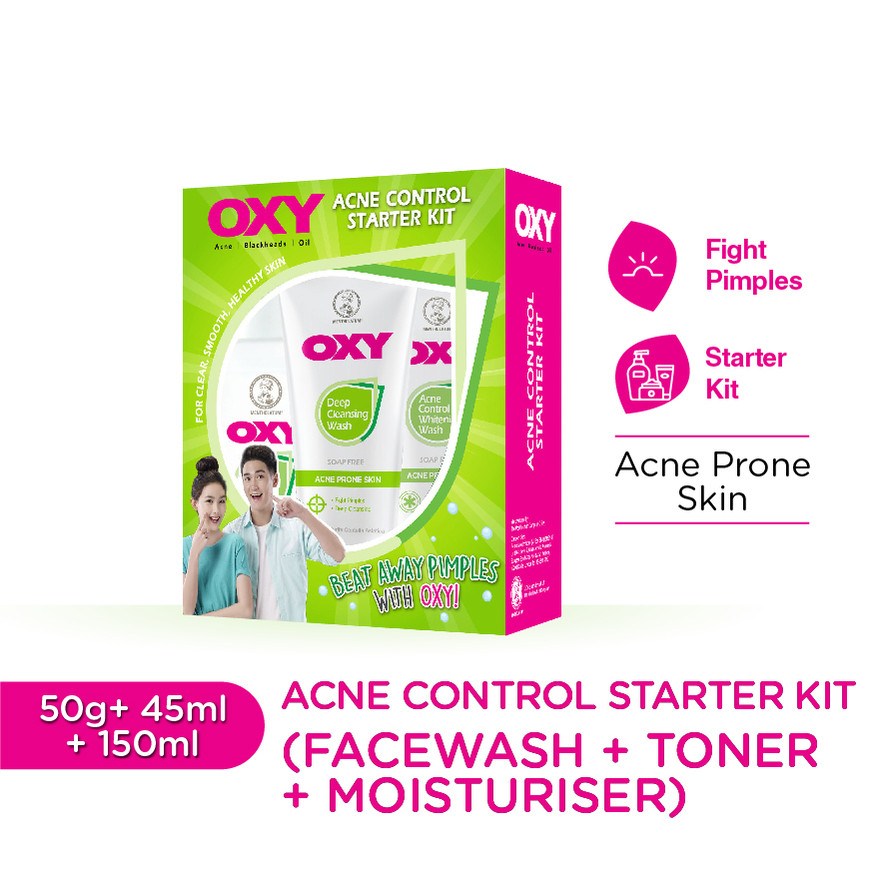 OXY Acne Control Starter Kit | Shopee Malaysia